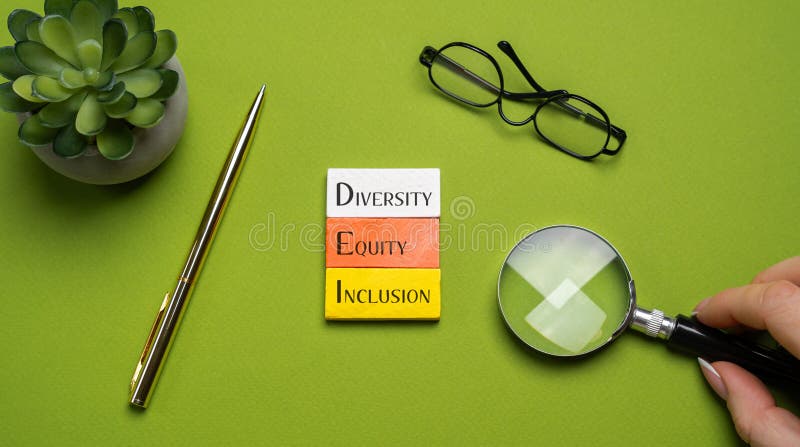 Diversity, Equity, and Inclusion (DEI). Stock Image - Image of ...