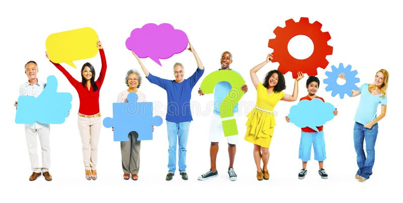 Diversity Ethnic Ethnicity Unity Togetherness Concept Stock Image ...