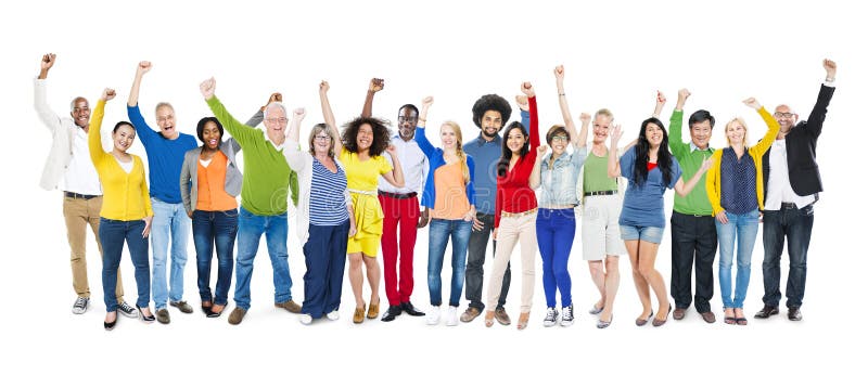 Diversity Ethnicity Multi-Ethnic Variation Togetherness Unity Te Stock ...