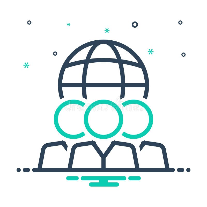 Mix Icon for Diversity, Diversification and Ethnicity Stock Vector ...