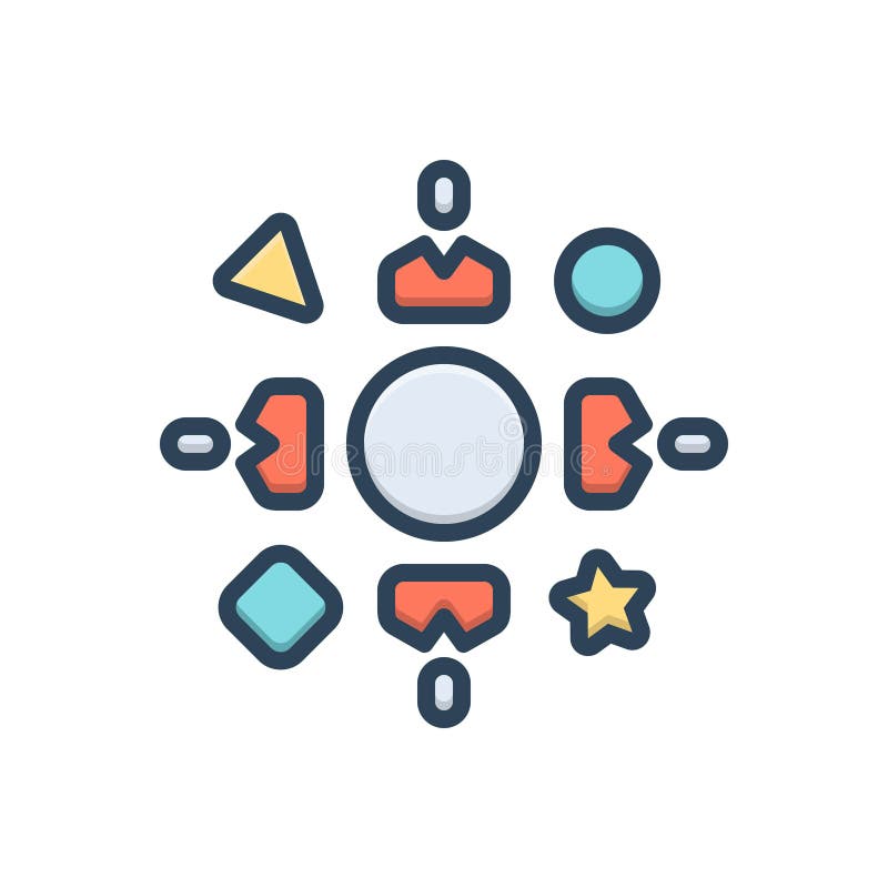 Color Illustration Icon for Diversity, Language and Chnage Stock Vector ...