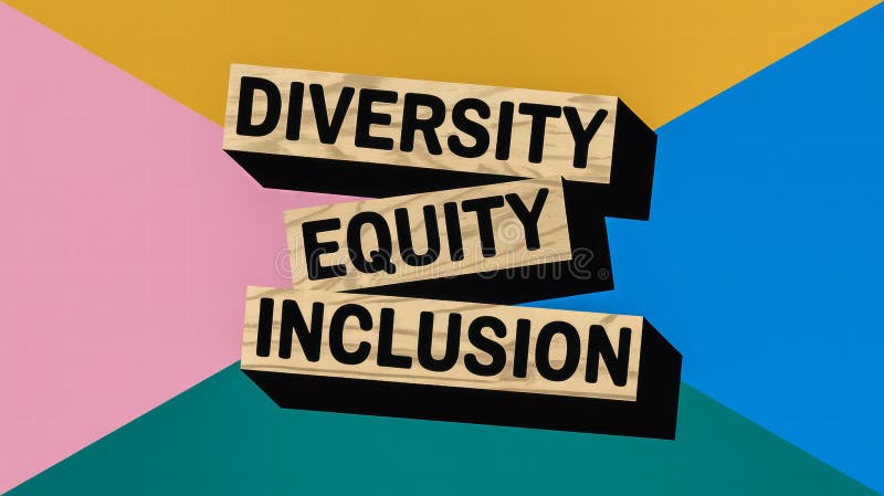 Diversity Inclusion Equity Message Display Stock Photos - Free ...