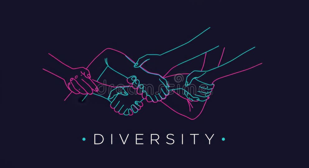 Diversity and Inclusion with Teamwork Unity and Support Collaboration ...