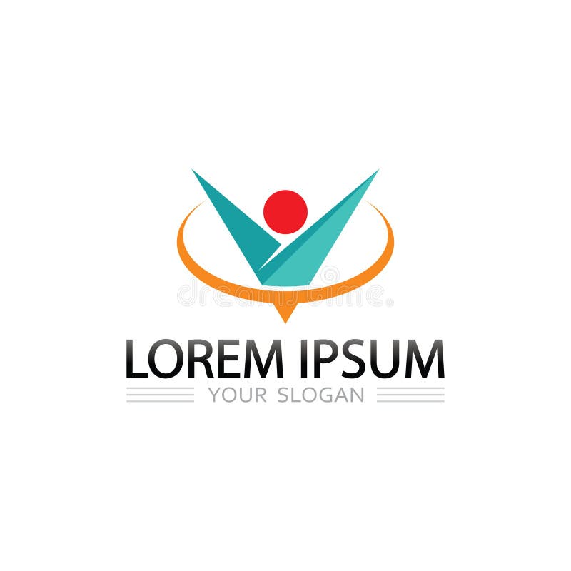 Diversity Inclusion People Icon Logo Design for Modern Global Team ...