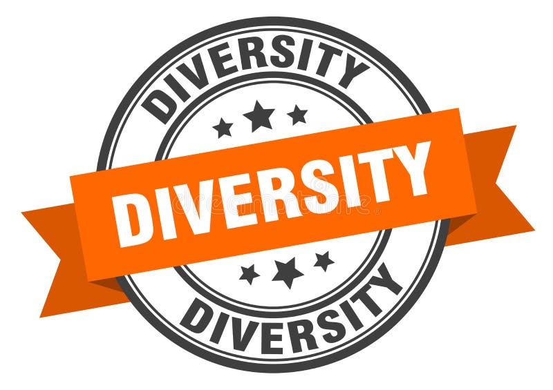 Diversity Label. Diversity Round Band Sign Stock Vector - Illustration ...