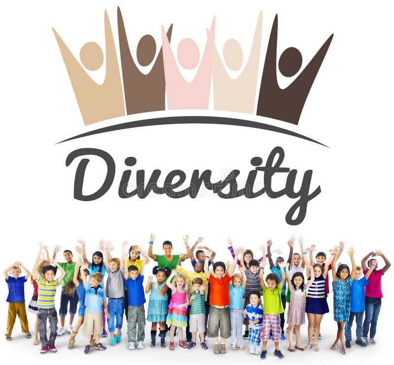 Diversity Nationality Unity Togetherness Graphic Concept Stock Photo ...