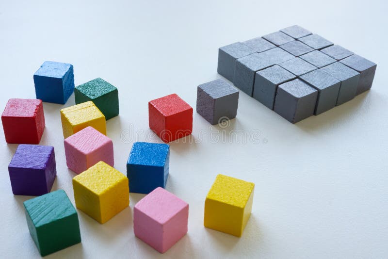 Diversity or Ordering Concept. Colored Cubes and Ordered Structure of ...