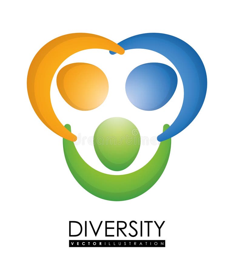 Diversity people design stock vector. Illustration of culture - 58704272