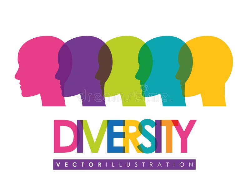 Diversity people design stock vector. Illustration of social - 58705742