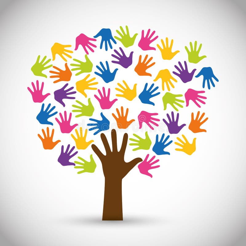 Kid`s Diversity Head Portraits Line Drawing Doodle Poster Seamless ...