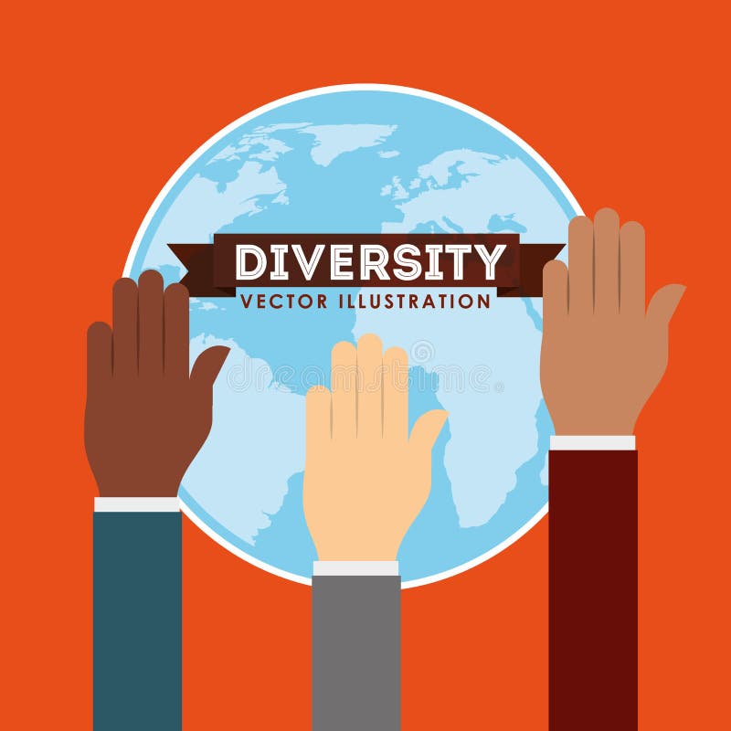 Diversity people design stock vector. Illustration of colors - 65831300