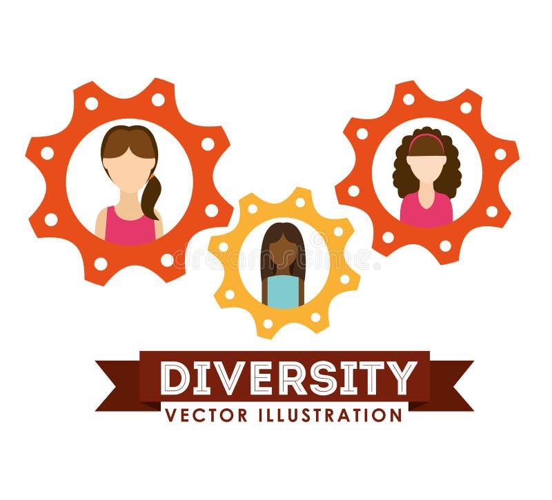 Diversity people design stock vector. Illustration of diverse - 65831354