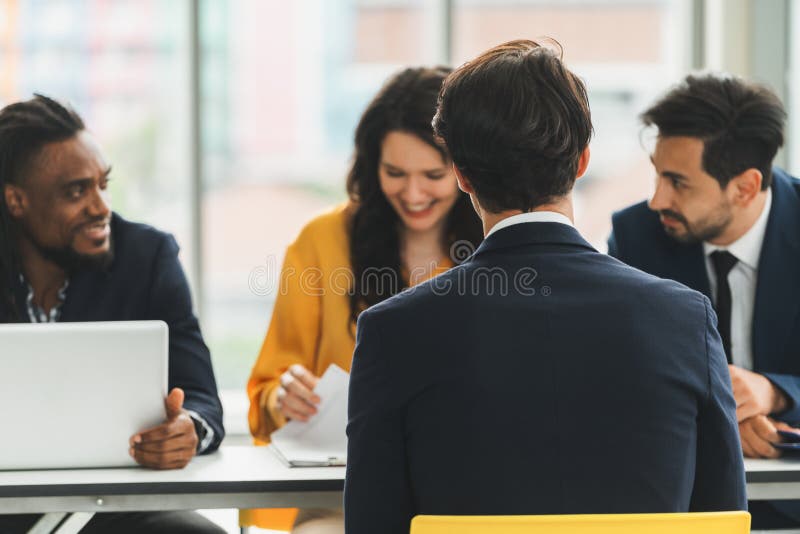 Diversity Recruiters Interview Candidate at the Bright Office ...