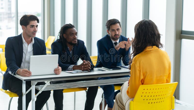 Diversity Recruiters Interview Candidate at the Bright Office ...