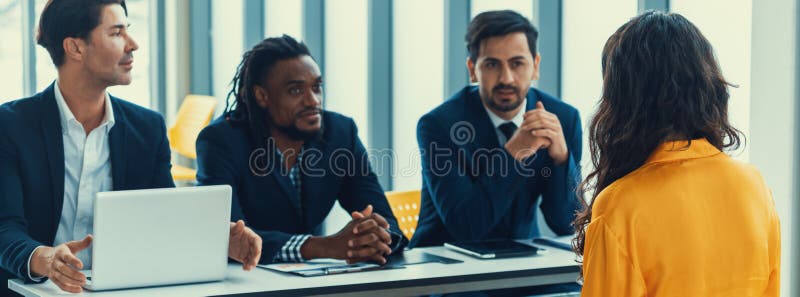 Diversity Recruiters Interview Candidate at the Bright Office ...