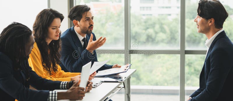 Diversity Recruiters Interview Candidate at the Bright Office ...