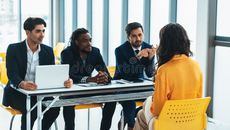 Diversity Recruiters Interview Candidate at the Bright Office ...