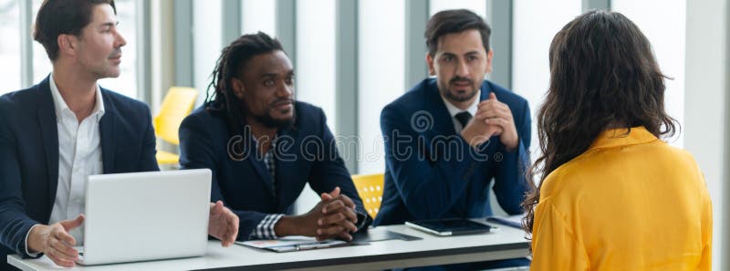 Diversity Recruiters Interview Candidate at the Bright Office ...