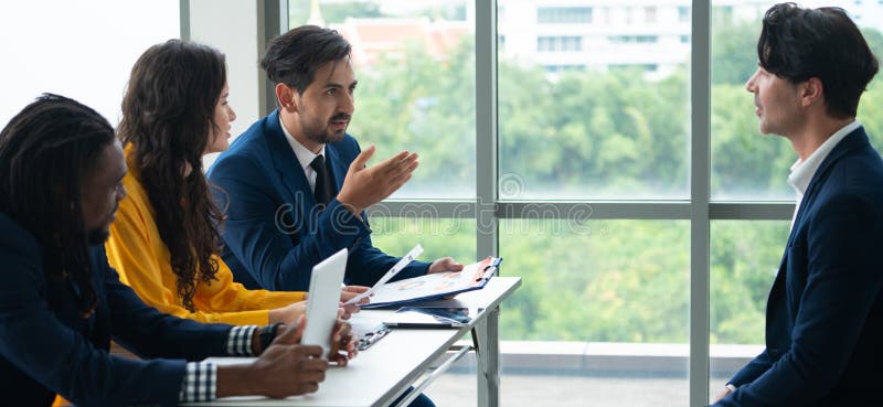 Diversity Recruiters Interview Candidate at the Bright Office ...