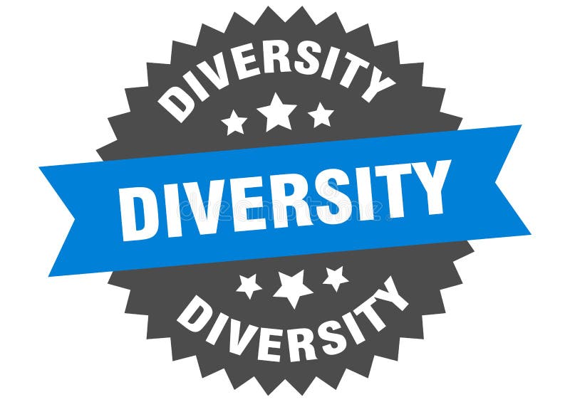 Diversity Sign. Diversity Circular Band Label. Diversity Sticker Stock ...