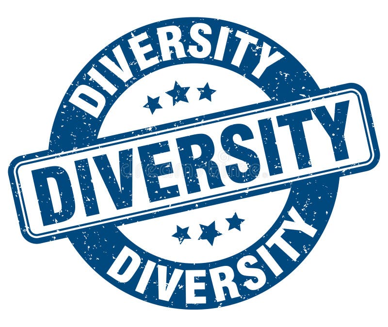 Diversity Stamp. Diversity Label. Round Grunge Sign Stock Vector ...