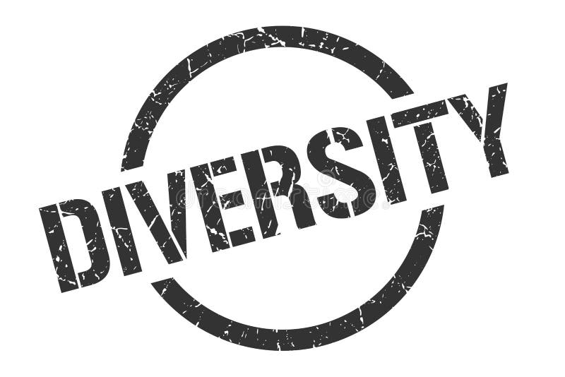 Diversity stamp stock vector. Illustration of diversity - 136943883