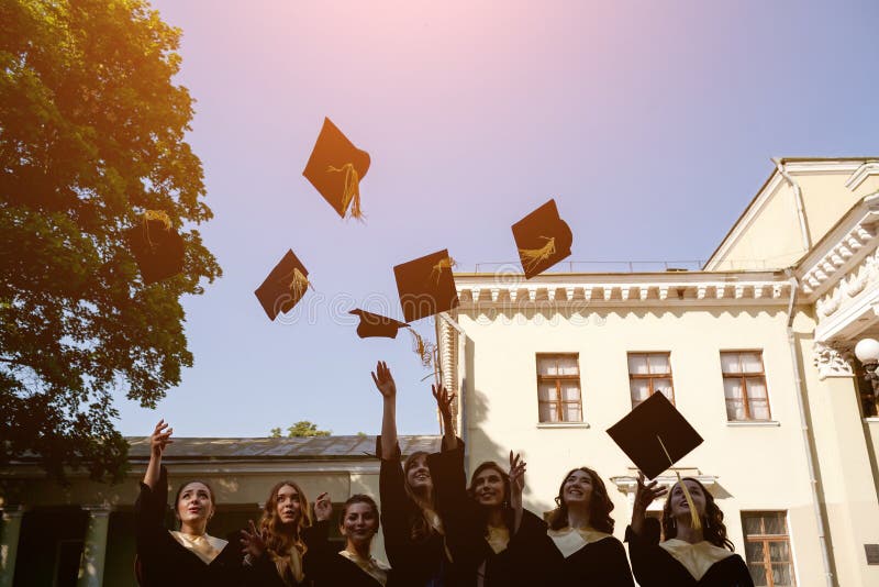 Diversity Students Graduation Stock Image - Image of knowledge, park ...