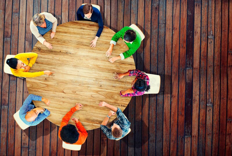 Diversity Team Planning Project Meeting Startegy Concept Stock Photo ...