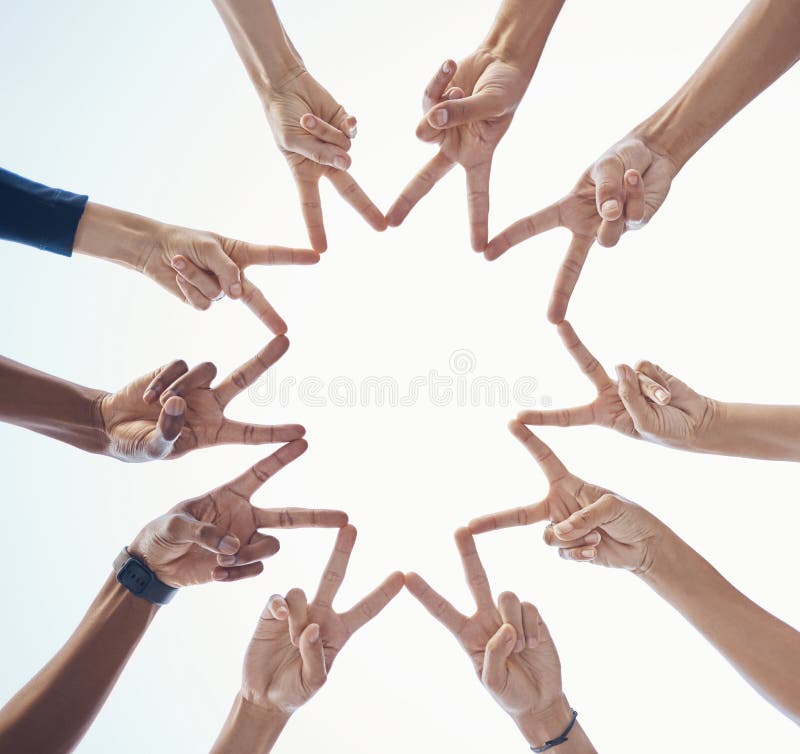 Diversity Hands Touching Connected Stock Photos - Free & Royalty-Free ...
