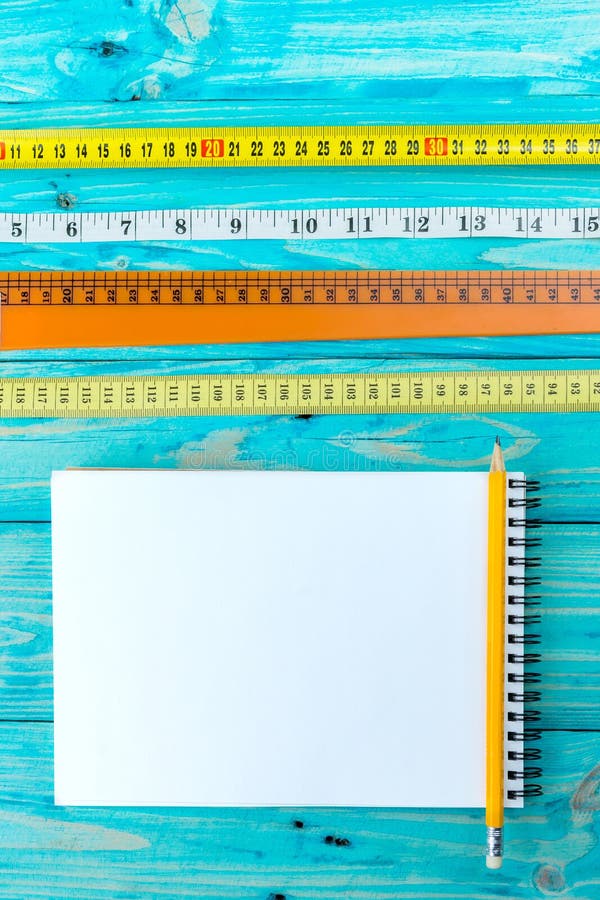 Diversity Of Types Of Lines For Measurement Stock Image - Image of ...