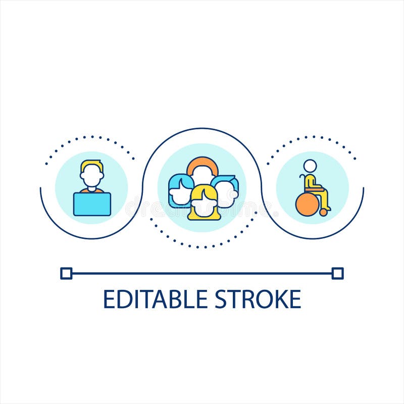 Inclusive Diversity Icon Stock Illustrations – 393 Inclusive Diversity ...