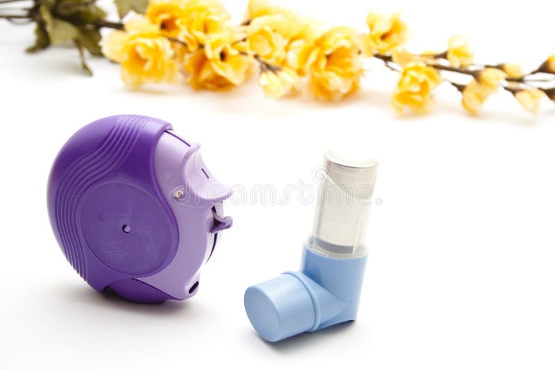 Inhaladores para el asma foto de archivo. Imagen de polvo - 15997244