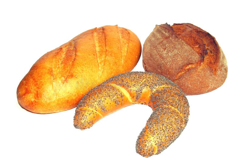 Diversos tipos de pan imagen de archivo. Imagen de color - 23185535