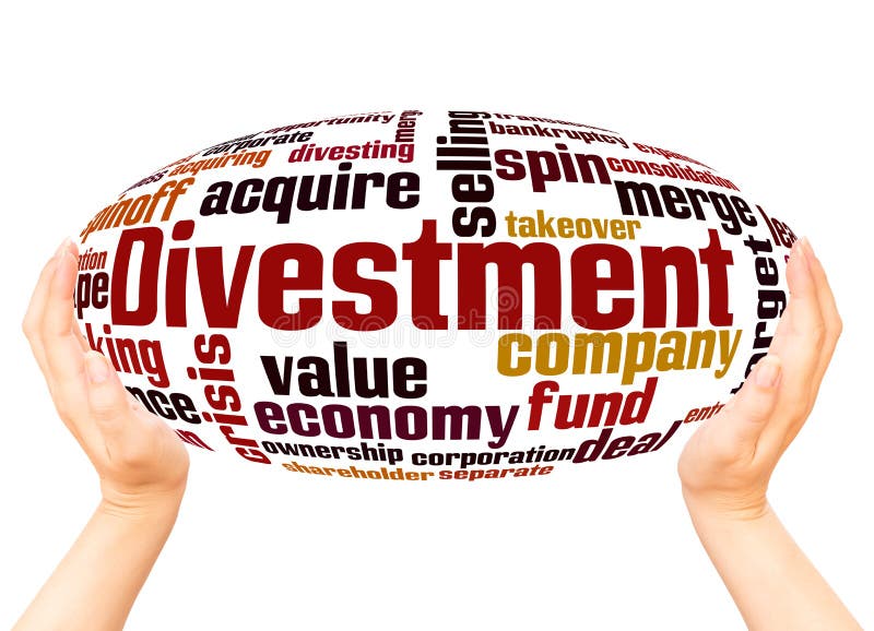 Divestment Concept with Businesswoman in Suite Stock Image - Image of ...