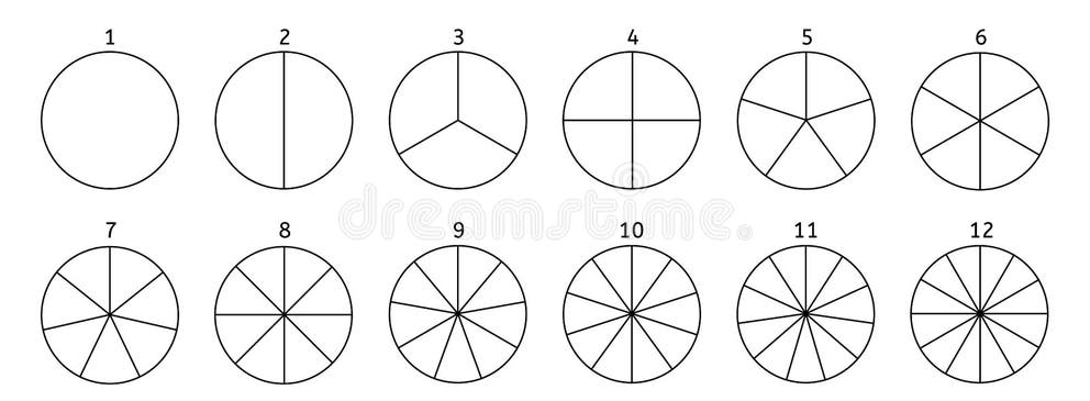 12 Segment Circle Stock Illustrations – 187 12 Segment Circle Stock ...