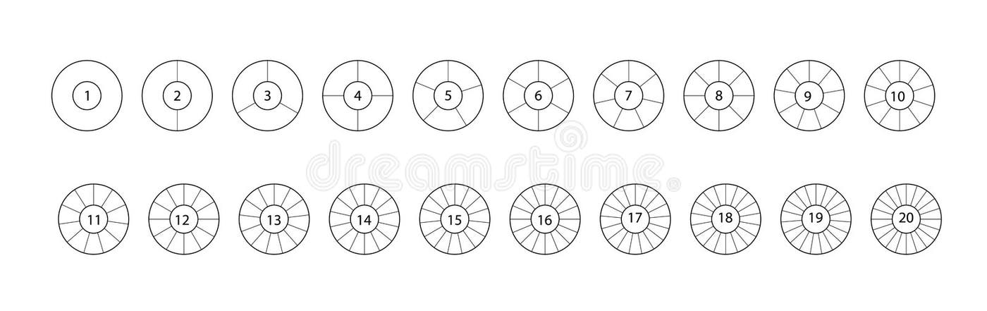 Circle 13 Segments Stock Illustrations – 33 Circle 13 Segments Stock ...