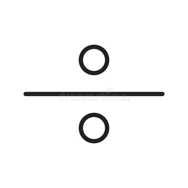 Divide Icon Vector Image. Suitable for Mobile Apps, Web Apps and Print ...