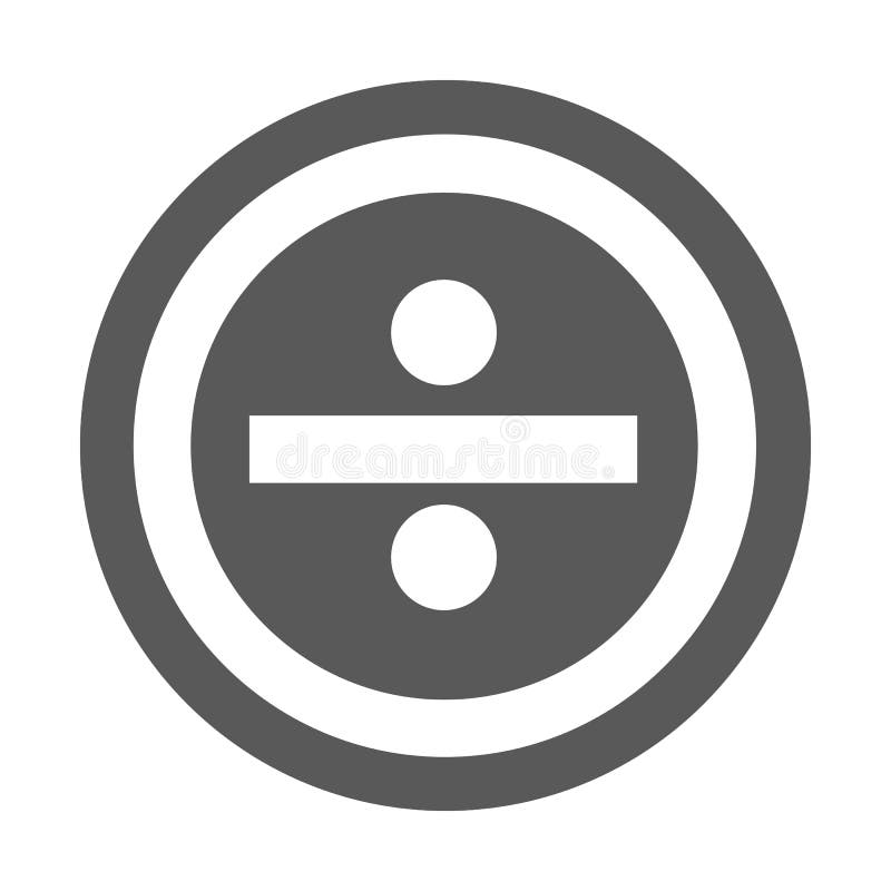Divide icon vector simple stock vector. Illustration of divide - 101968613