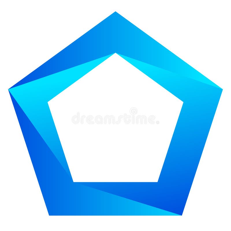 Divided Basic Shape Geometric Icon, Logo Stock Vector - Illustration of ...