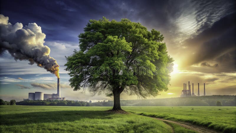 A Divided Landscape a Striking Visual Representation of Climate Changes ...