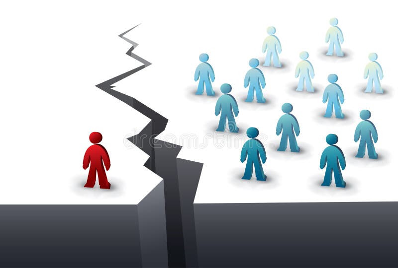 Divided Person Stock Illustrations – 1,835 Divided Person Stock ...