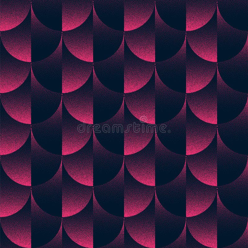 Divided Scale Elegance Seamless Pattern Trend Dot Work Vector Purple ...