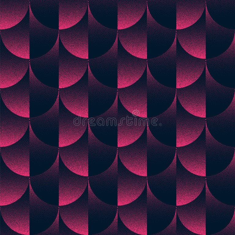 Divided Scale Elegance Seamless Pattern Trend Dot Work Vector Purple ...