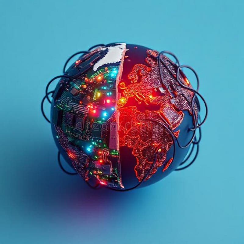 The Divided Sphere: a Tale of Digital Contrasts - Original AI ...