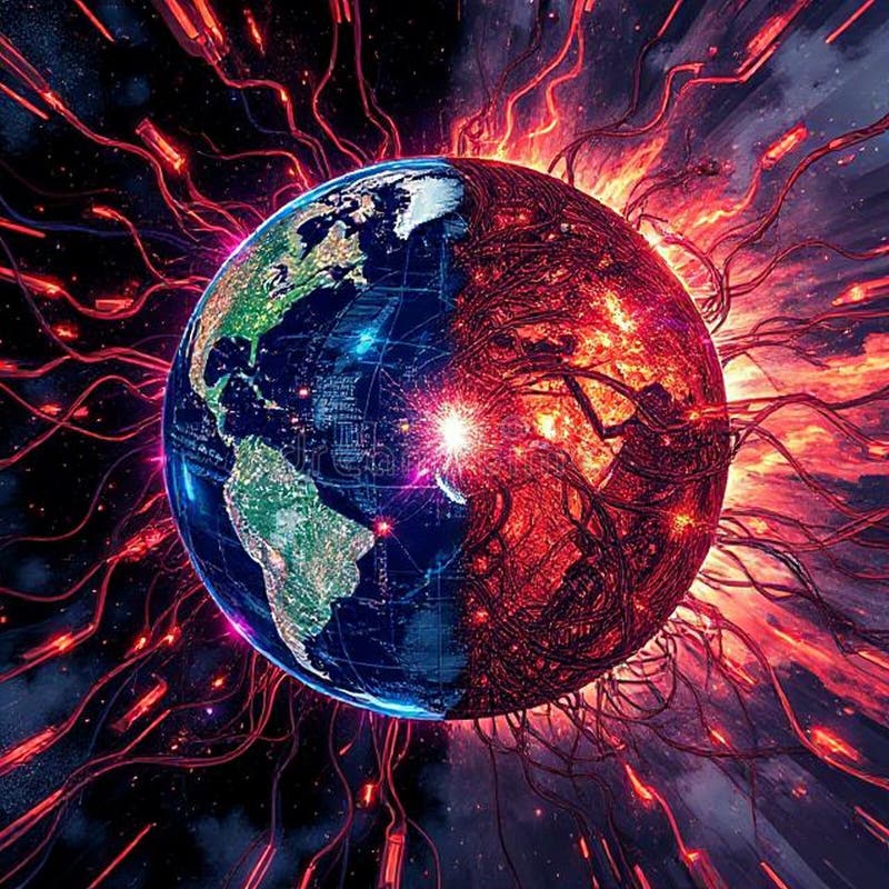 The Divided Sphere: a Tale of Digital Contrasts - Original AI ...