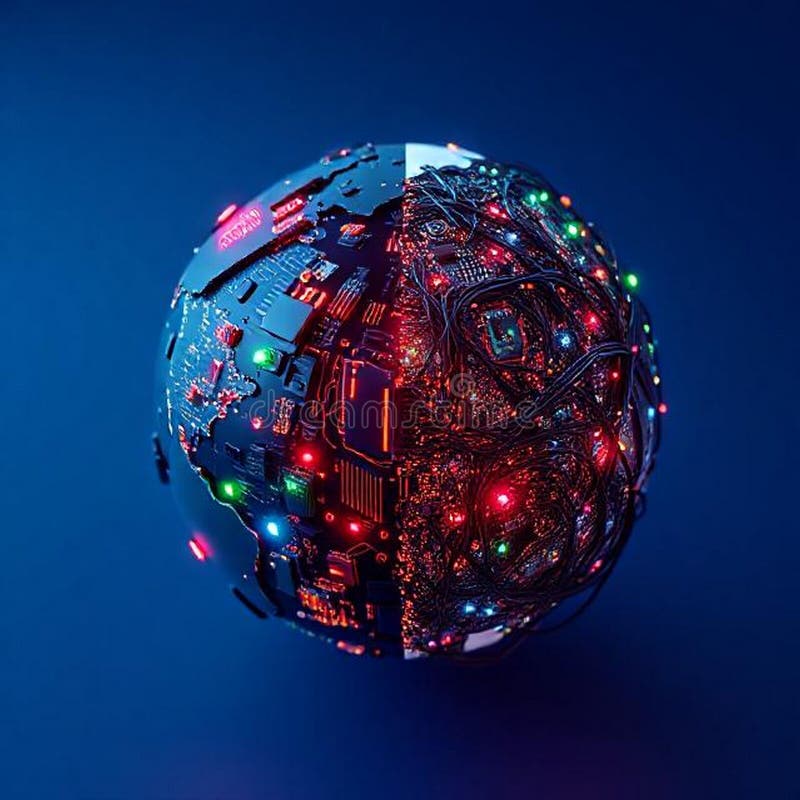 The Divided Sphere: a Tale of Digital Contrasts - Original AI ...