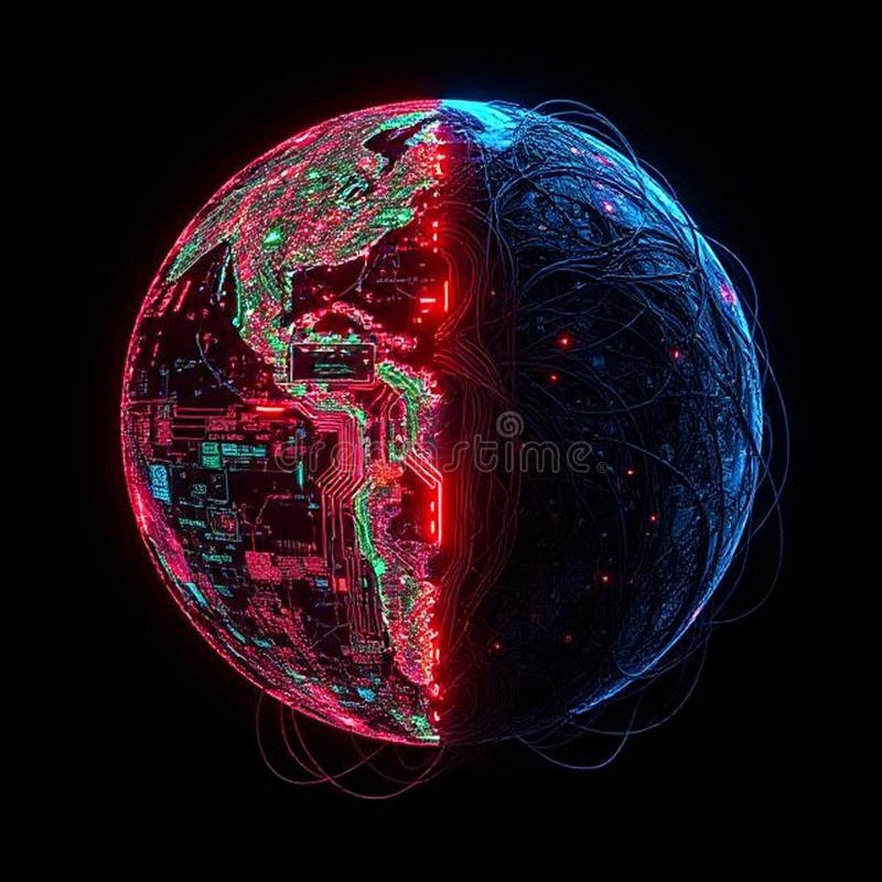 The Divided Sphere: a Tale of Digital Contrasts - Original AI ...