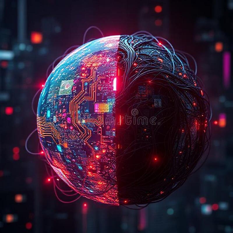 The Divided Sphere: a Tale of Digital Contrasts - Original AI ...
