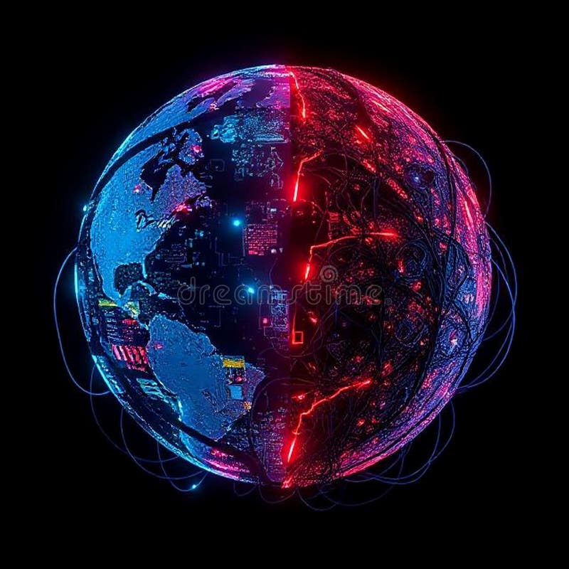 The Divided Sphere: a Tale of Digital Contrasts - Original AI ...