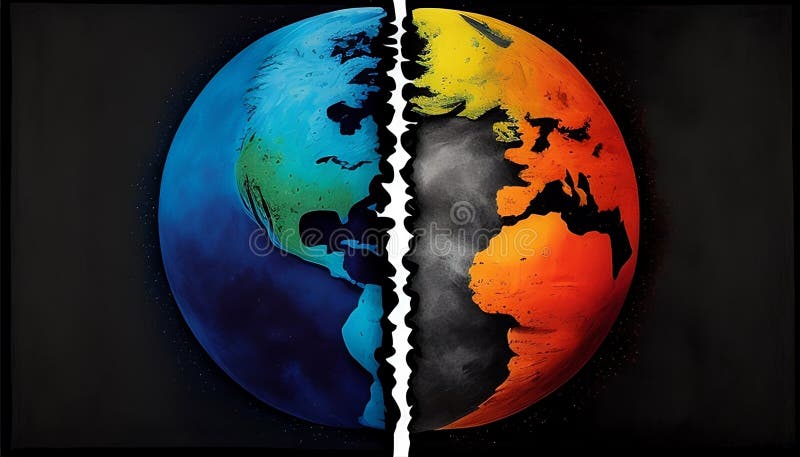 "Divided World: a Stark Contrast between Two Realities on Planet Earth ...
